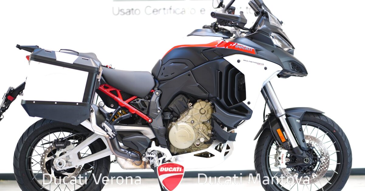 Multistrada V4 Rally Adventure Travel Radar SOLO… | Ducati Verona