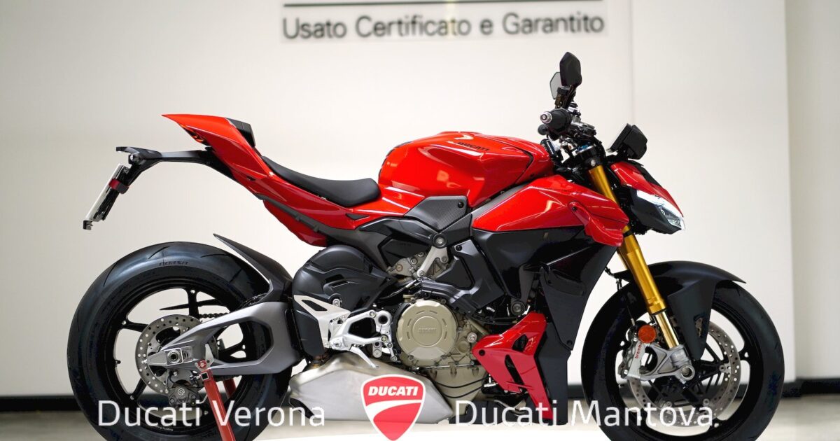 Streetfighter V4 S modello 2025 solo 498 km! | Ducati Verona